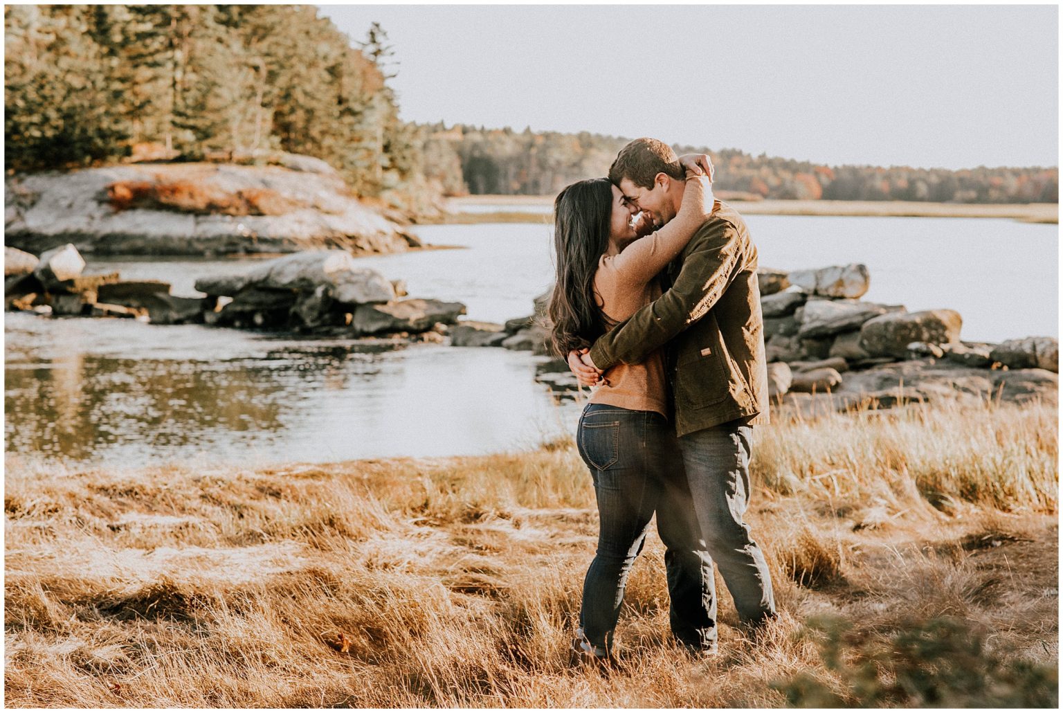 Keeley + Scott | Canoe + Sip Engagement | katemichaudphoto.com