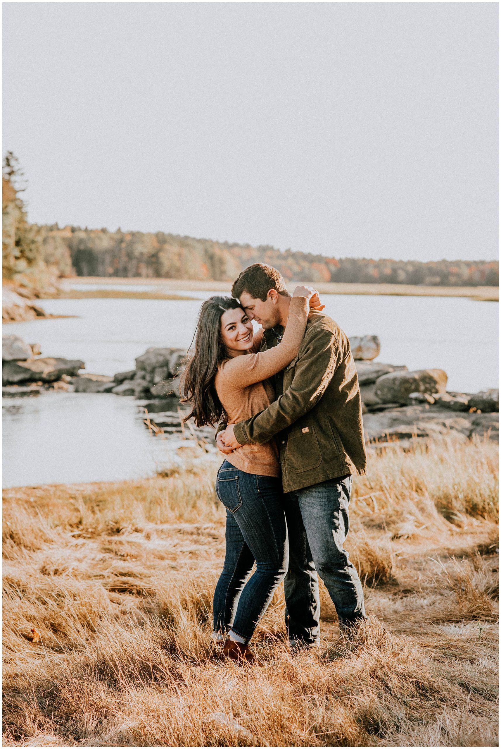 Keeley + Scott | Canoe + Sip Engagement | katemichaudphoto.com